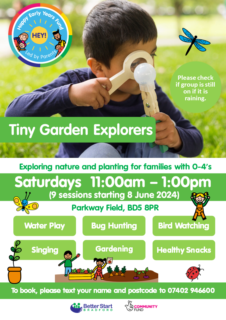 Tiny Garden Explorers | Better Start Bradford
